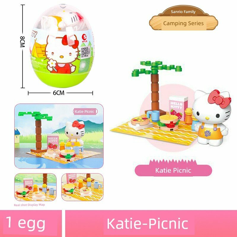 Официально лицензированная Chao Sheng мини-машина для гашапонов Sanrio: коллекционная фигурка My Melody,