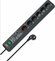 Brennenstuhl Secure-Tec с 6 гнездами, защитой от перенапряжения и функцией Main ...