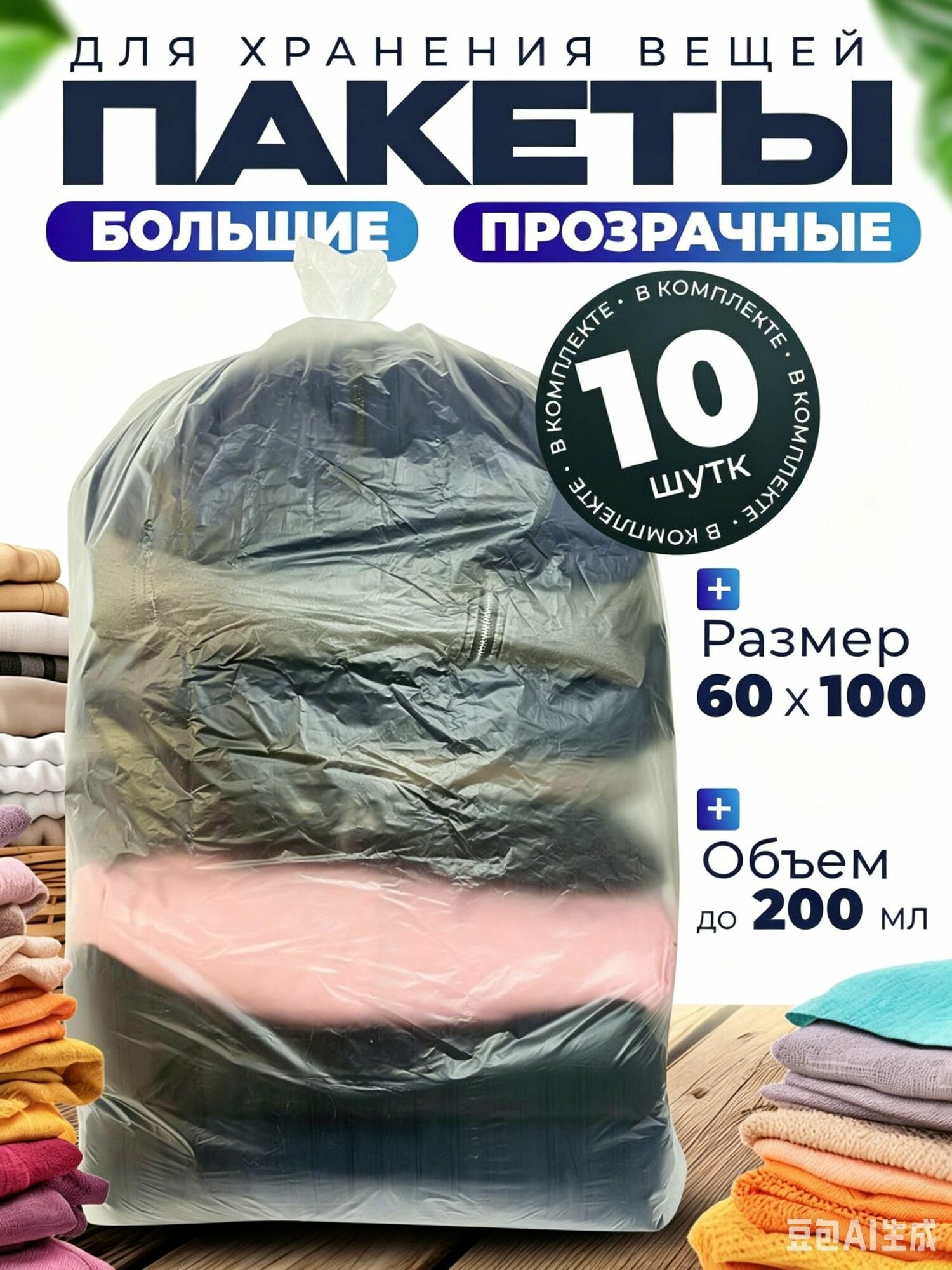 Мешок для хранения 100 см х 60.1 см