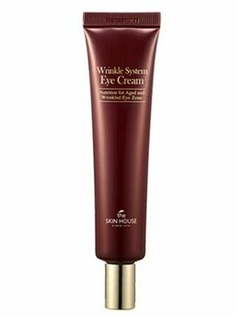 Для кожи вокруг глаз THE SKIN HOUSE Wrinkle System Eye Cream 40 мл, Крем от морщин для кожи вокруг глаз с коллагеном "Wrinkle System"