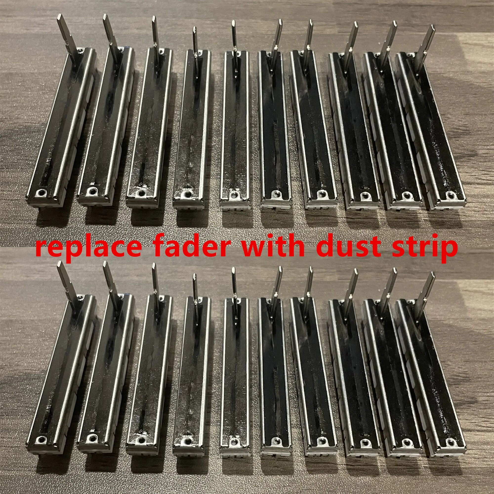 Фейдеры DCV1010 White with duststrip для DJM400/500/600 (20 шт.)