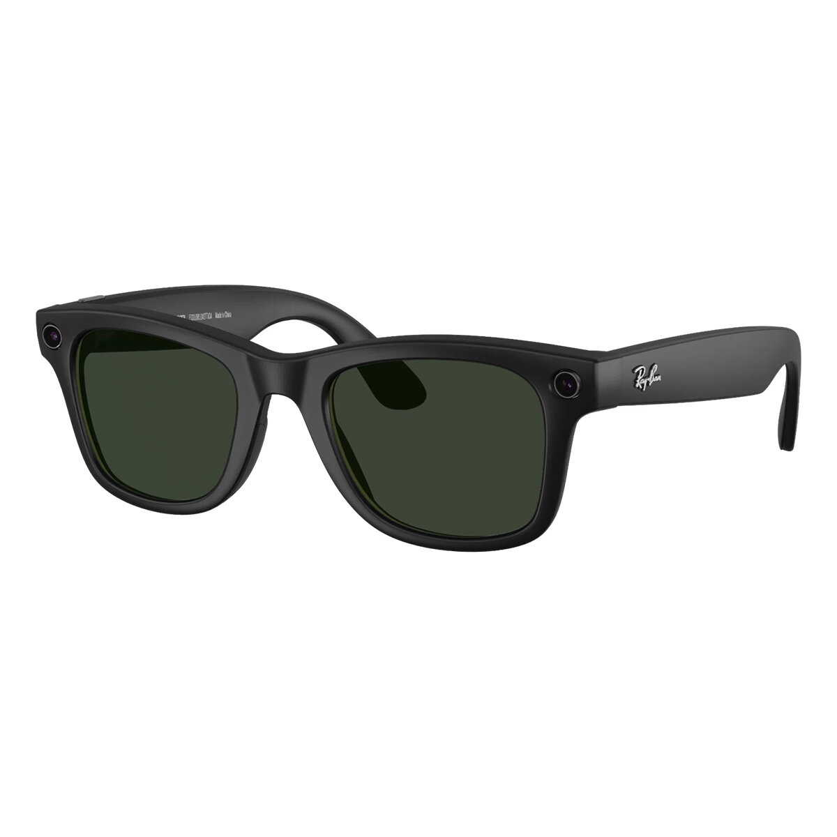 Умные очки Ray-Ban Wayfarer, Shiny Black/G-15 Green (155-53) gen 2