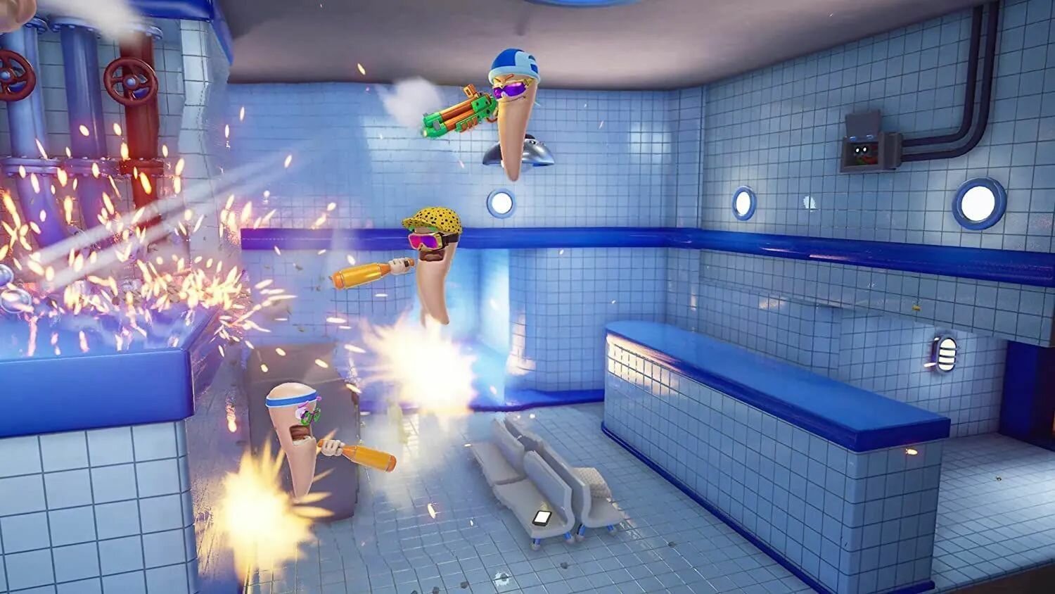 Worms Rumble Fully Load Edition (русские субтитры) PS4 — фото 1