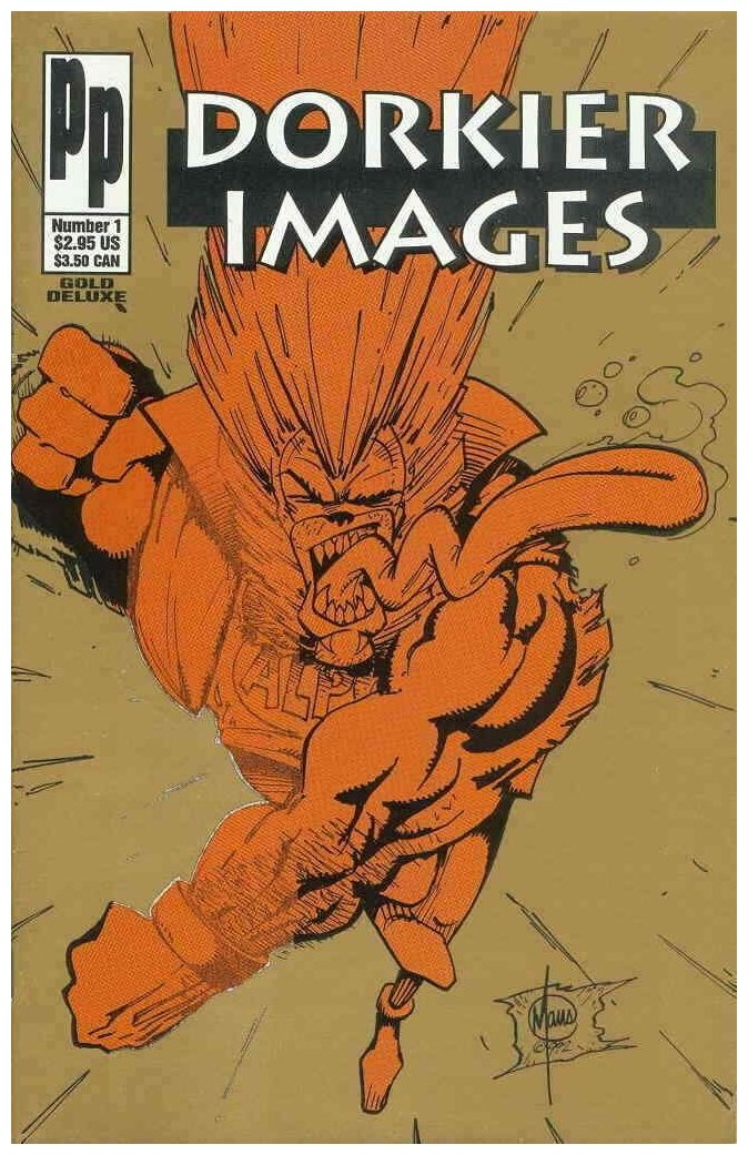 Dorkier Images Vol.1 №1 Gold Deluxe. США Апрель 1993. Оригинальный комикс на английском языке