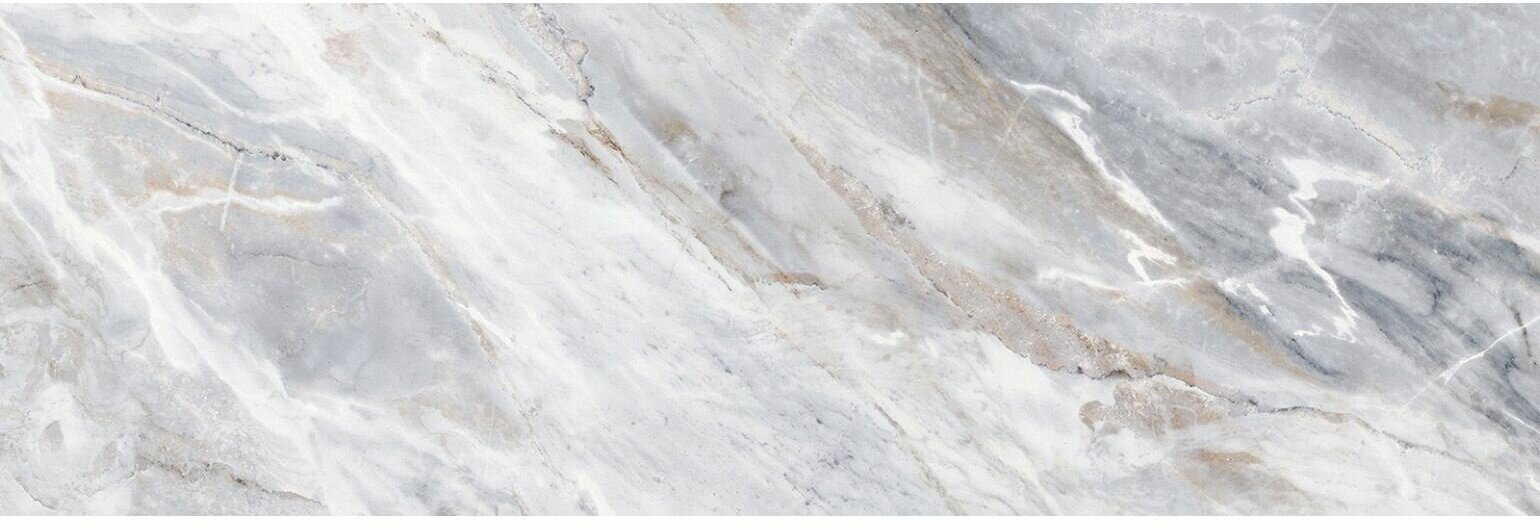 Керамическая плитка Alma Ceramica Nativa 20x60 см серый глянцевый для стен