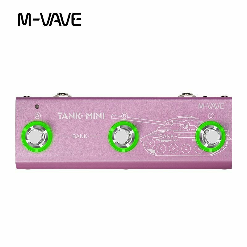 M-VAVE TANK MINI усилитель для электрогитары на лампе