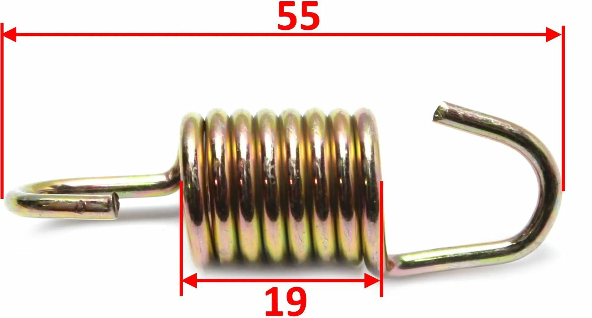Пружина педали заднего тормоза Alpha/Delta на мотоцикл, питбайк, эндуро.