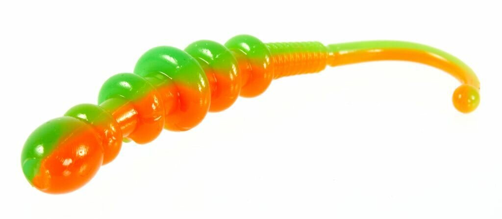 Приманки рыболовные силиконовые слаги съедобные lucky john Pro Series TIPSY WORM 2,3in (05.84)/T76 12шт. набор снастей для зимней и летней рыбалки резиновые рыбки, искусственные наживки