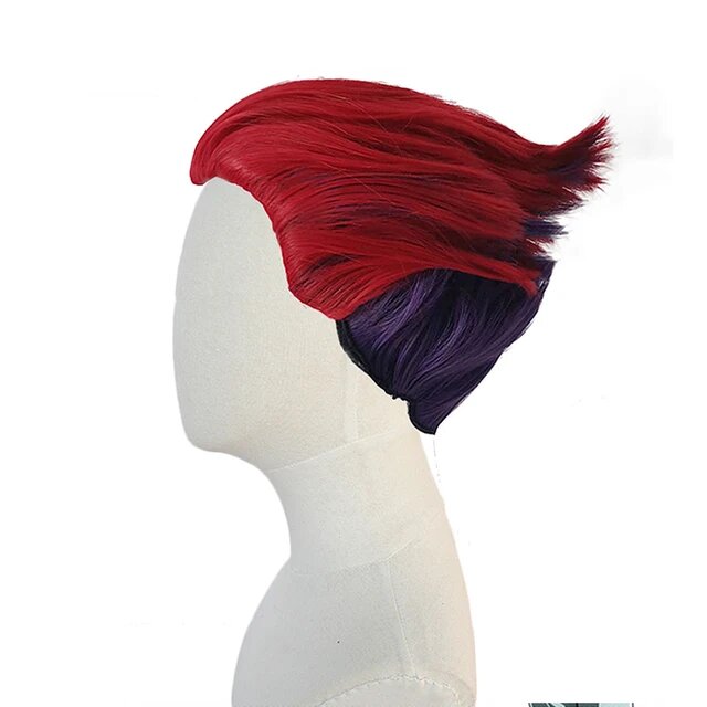 Косплей костюм HUNTER×HUNTER Курапика или Хисока Красный, S, only wig B