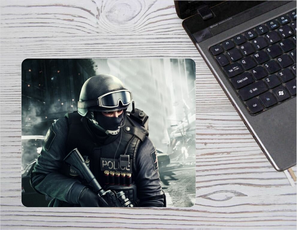 Коврик для мышки игровой 36 на 29 см GOODbrelok Counter-Strike, CS GO, Контр Страйк №10