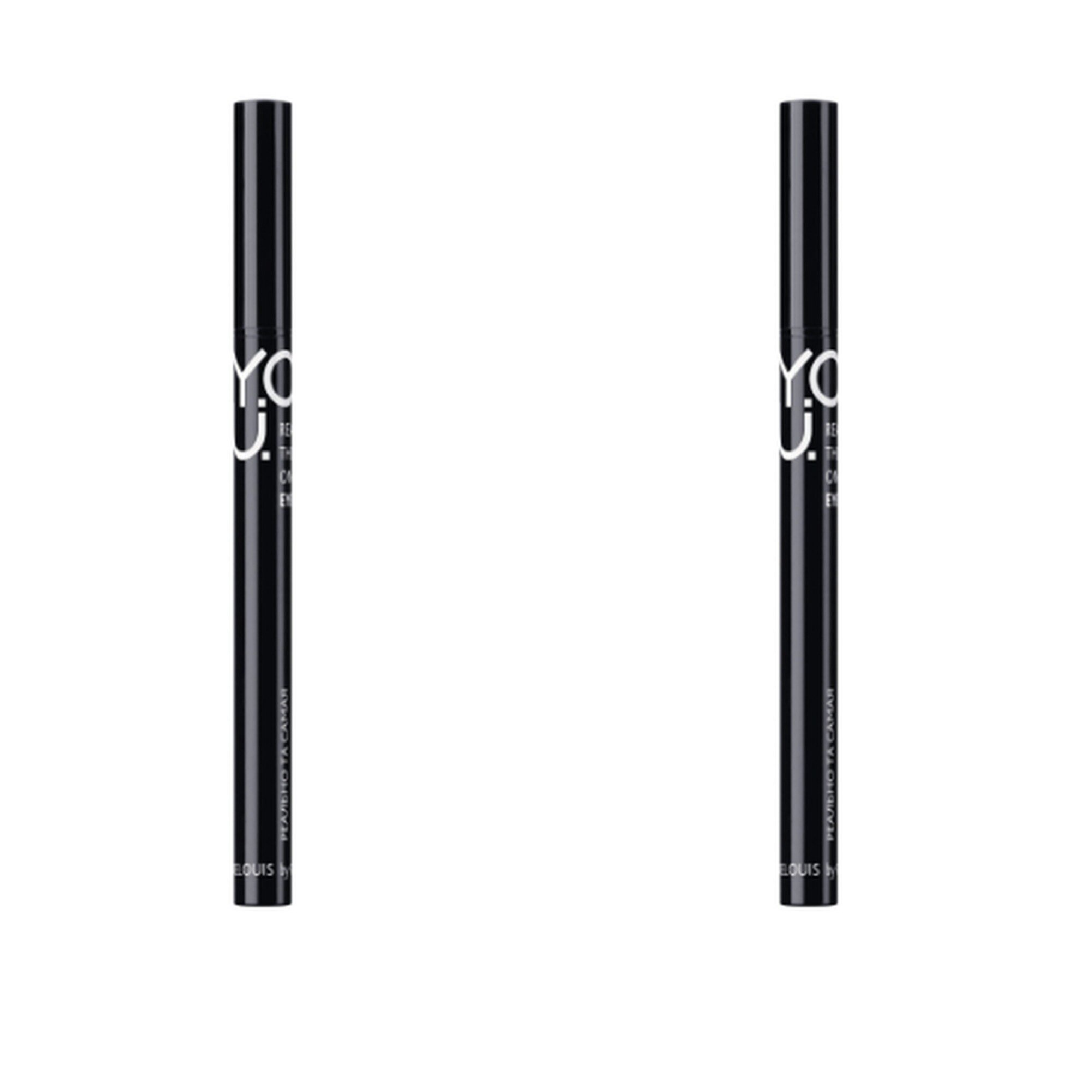 Подводка-фломастер для глаз Relouis, Y.O.U Really The One, тон 01 Black, 3 г, 2 шт