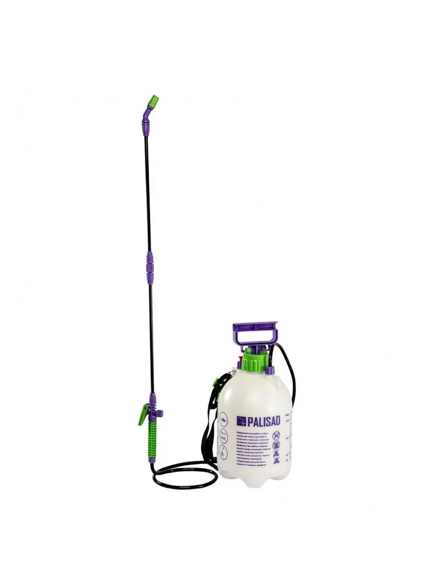 Опрыскиватель садовый, ручной, с насосом, 5 л