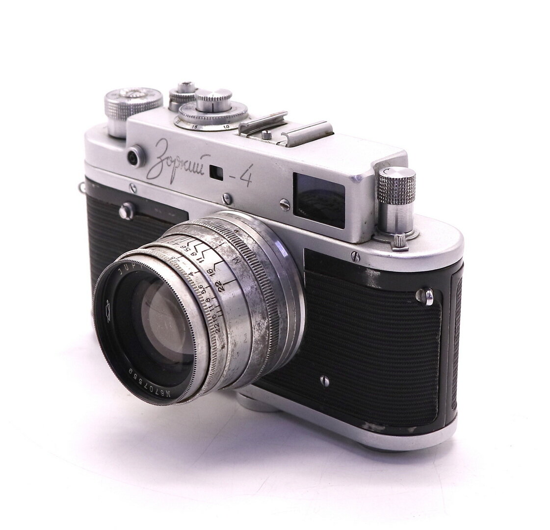 Редкость Зоркий-4 50 лет Октября + Юпитер-8 (СССР, 1967.)