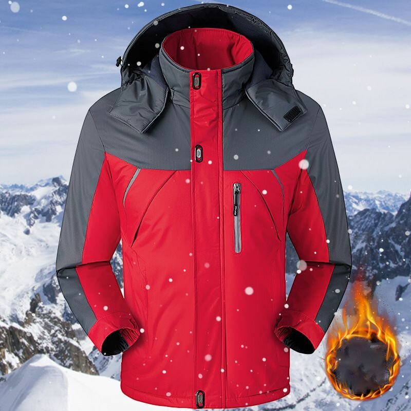 Мужская уличная теплая куртка/Охотничья одежда, Рыболовная одежда, Теплая куртка для альпинизма