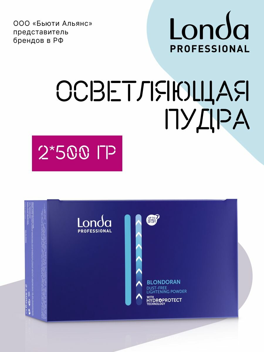 Осветляющая пудра 2*500 г. в коробке Londa Professional