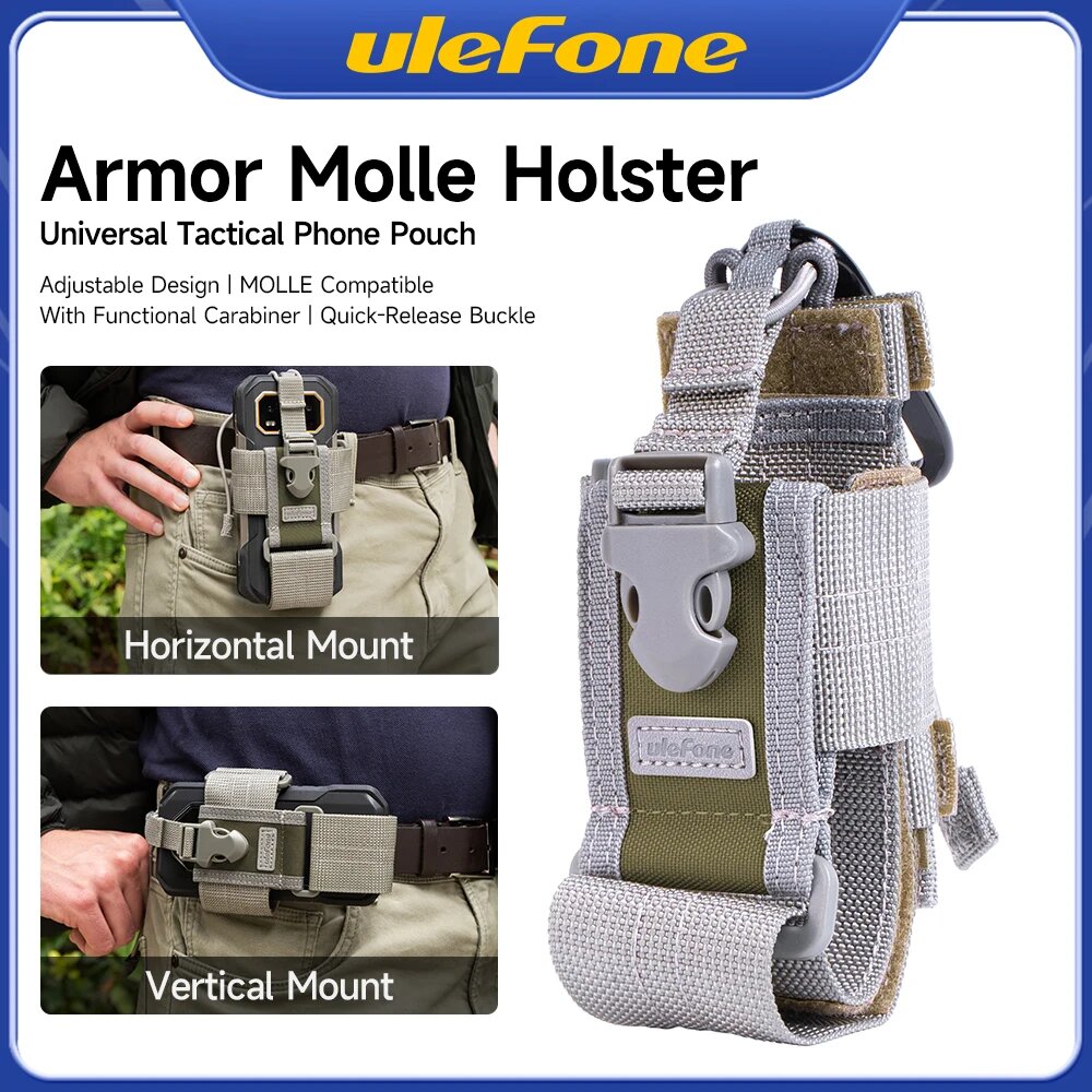 Кобура Ulefone Armor Molle для Armor X31, серия Armor 30 Pro Armor 28 Ultra Armor 27 серии, универсальный тактический чехол для телефона
