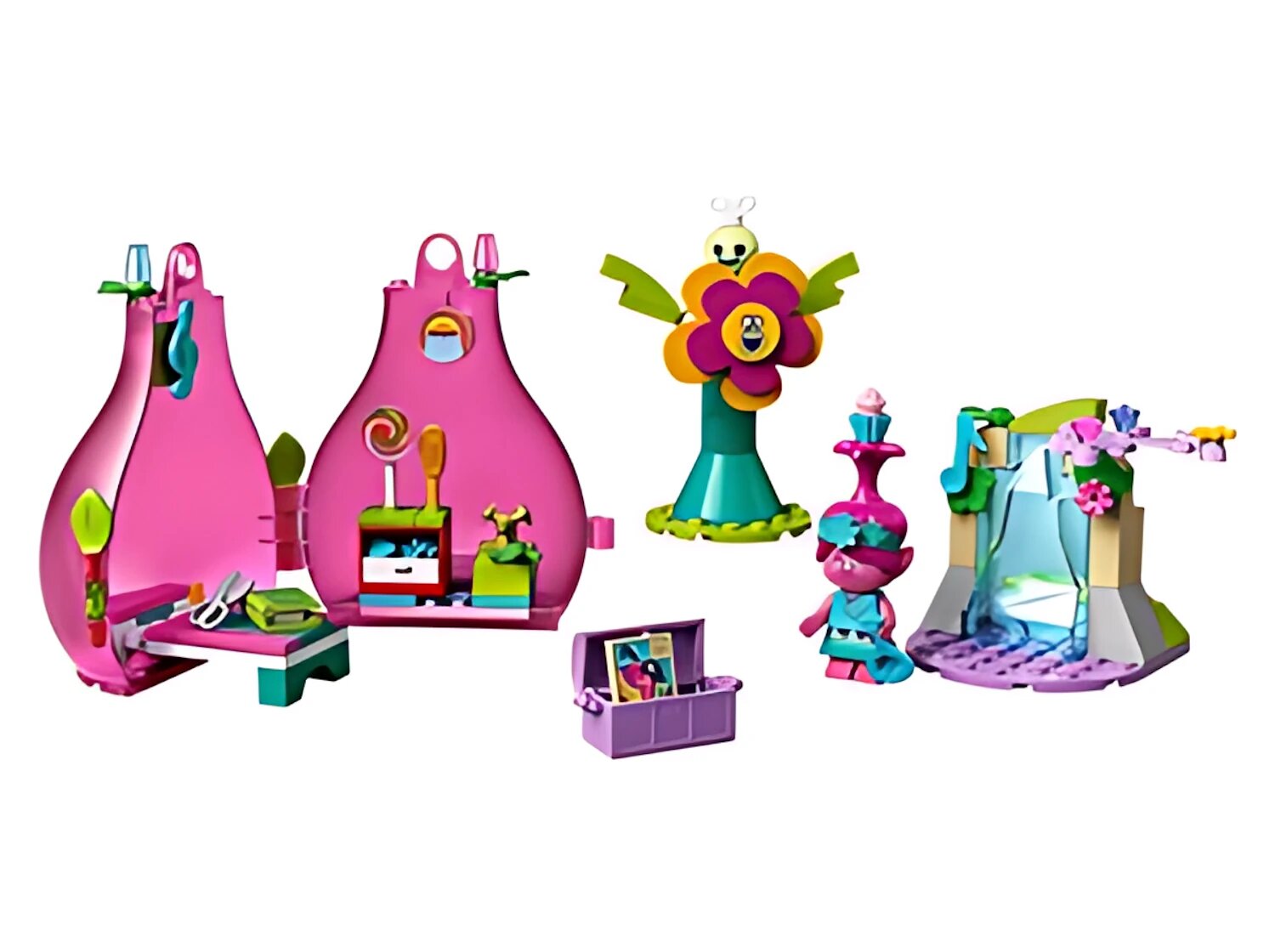 Конструктор LEGO Trolls 41251 Домик-бутон Розочки