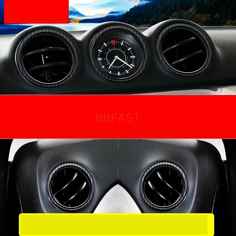 Декоративная рамка для приборной панели автомобиля Suzuki Vitara 2016-18 Black