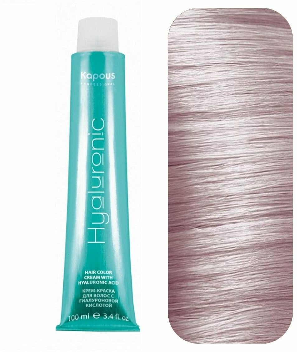 Крем-краска Kapous HY для волос , 9.084 очень светлый блондин прозрачный брауни , 100 мл