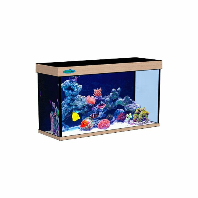 Аквариум 200 литров AquariumBest, Беленый дуб (101х36х57 см)