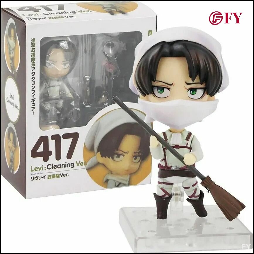 Фигурка Атака Титанов Леви Аккерман / Attack on Titan Levi Ackerman 417 (10см)