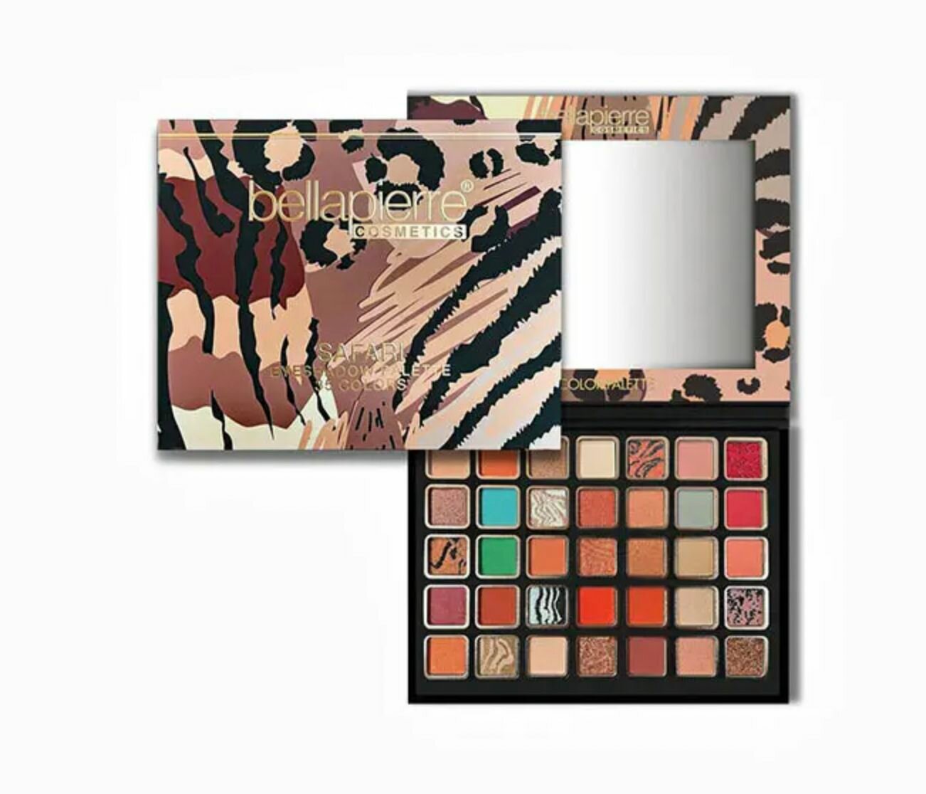 Bellapierre cosmetics Палетка теней для век из 35 пигментов SAFARI Eyeshadow Palette