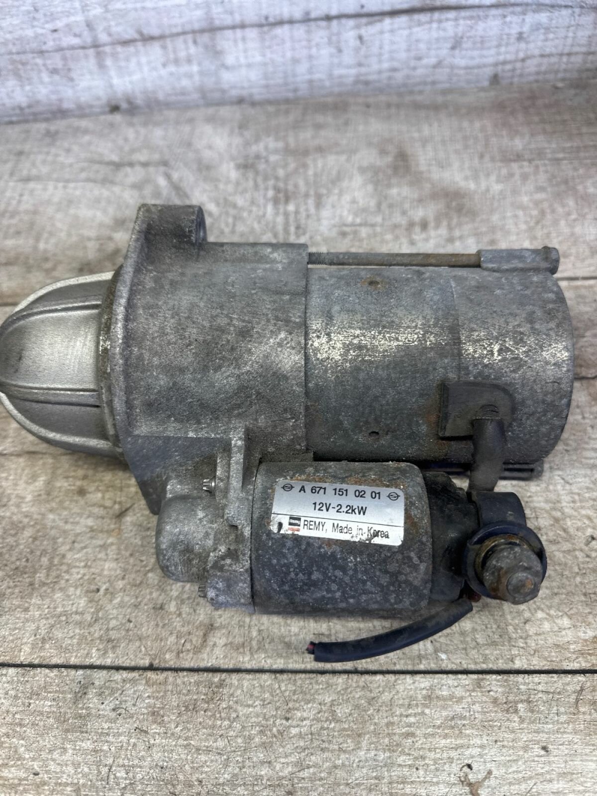 Стартер Ssang Yong Actyon New D20DTF 2.0 дизель A6711510201