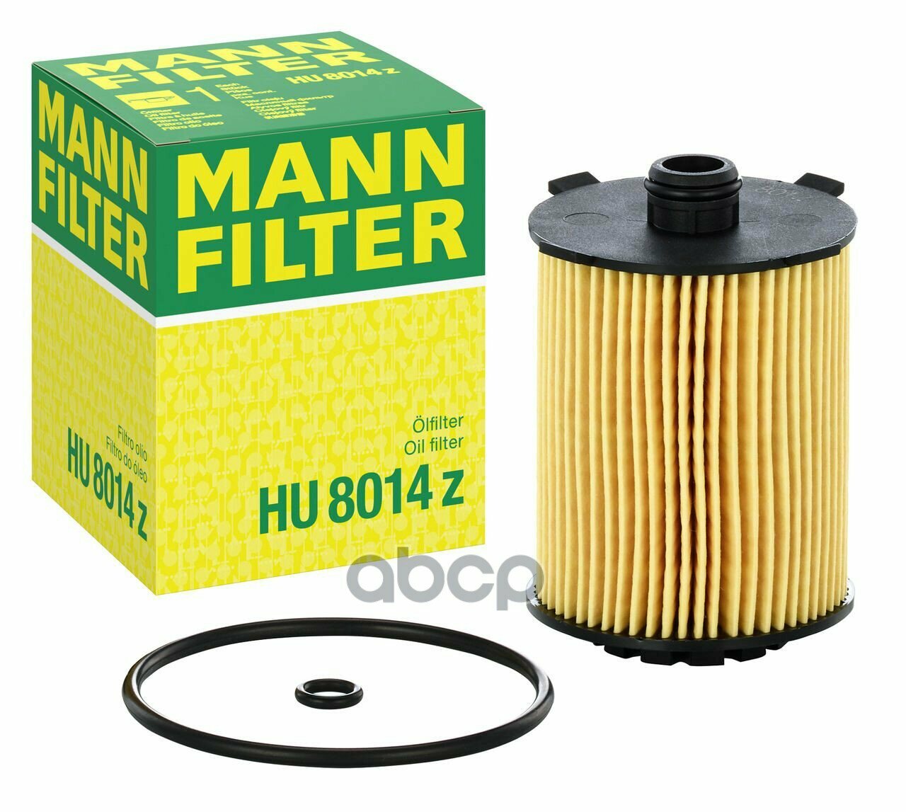 Фильтр масляный MANN-FILTER арт. HU8014Z