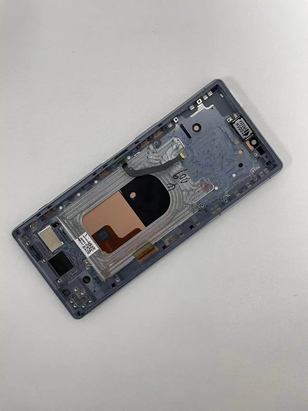 6,5 'Оригинальный ЖК-дисплей для Sony Xperia 1 X1 XZ4 J8110 J8170 J9110 J9150 Gray With Frame