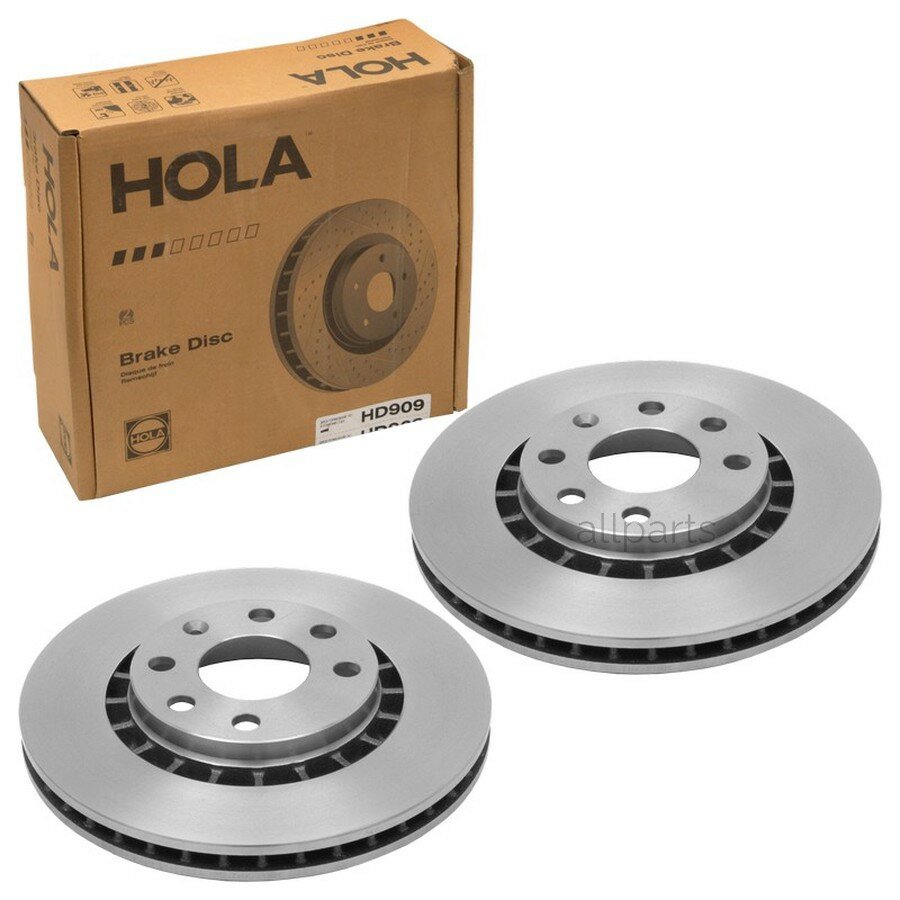 HOLA HD909 Диск тормозной передний 14" CHEVROLET LANOS / ZAZ LANOS / DAEWOO NEXIA/ESPERO HOLA HD909