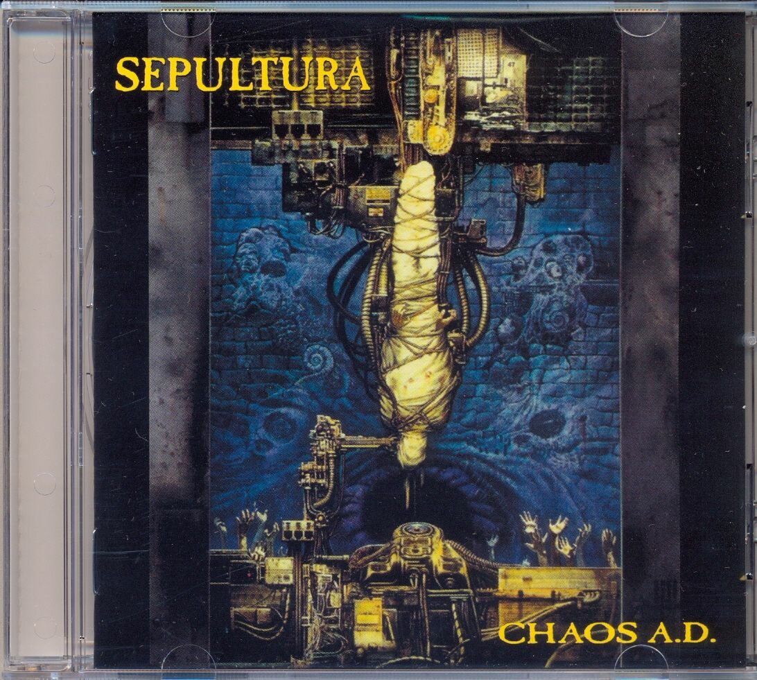 SEPULTURA - Chaos A.D. 1993 г. Компакт диск