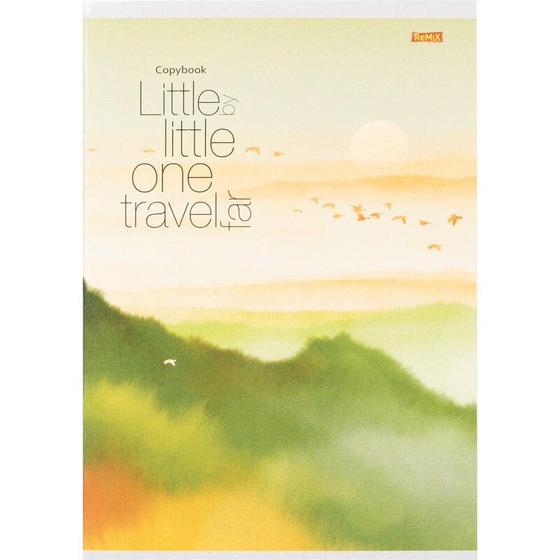 Тетрадь клетка 96л. Безмятежные пейзажи обл-мелов. карт, вт. блок 145х203