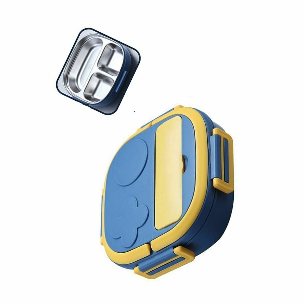 Герметичный многоярусный контейнер для еды, прочный для офисных работников и семейного использования