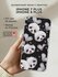 Чехол на Apple iPhone 7 Plus / Айфон 7 Плюс с принтом "Море панд"
