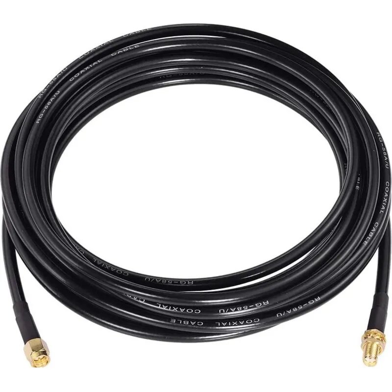 Кабель Kroks SMA(male)-SMA(female) RG-58 3м 1994737