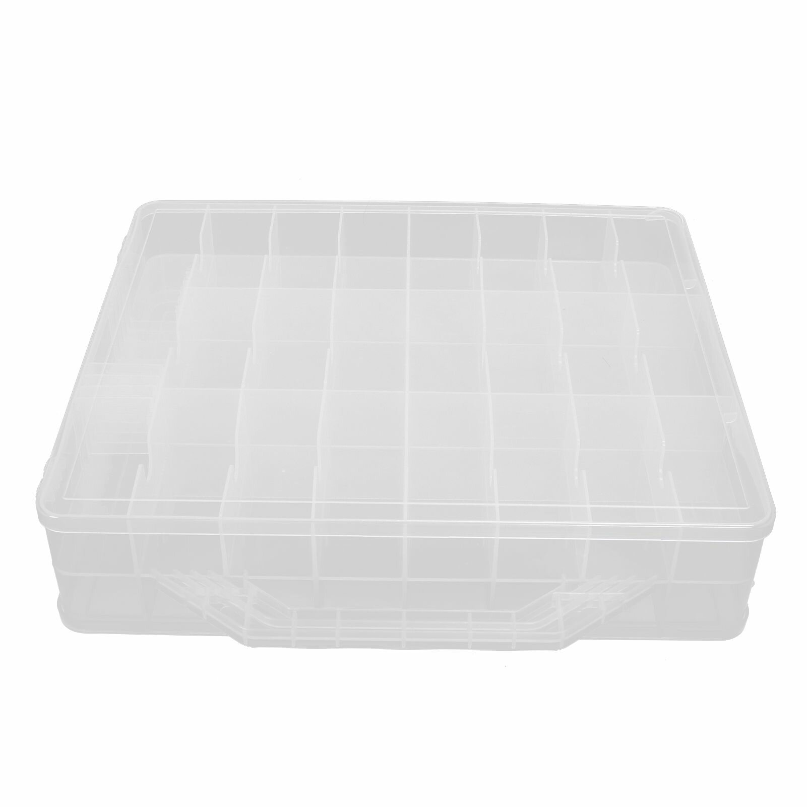 Прозрачный органайзер для хранения лаков для ногтей на 48 флаконов, прочный и удобный для использования дома и в салонах