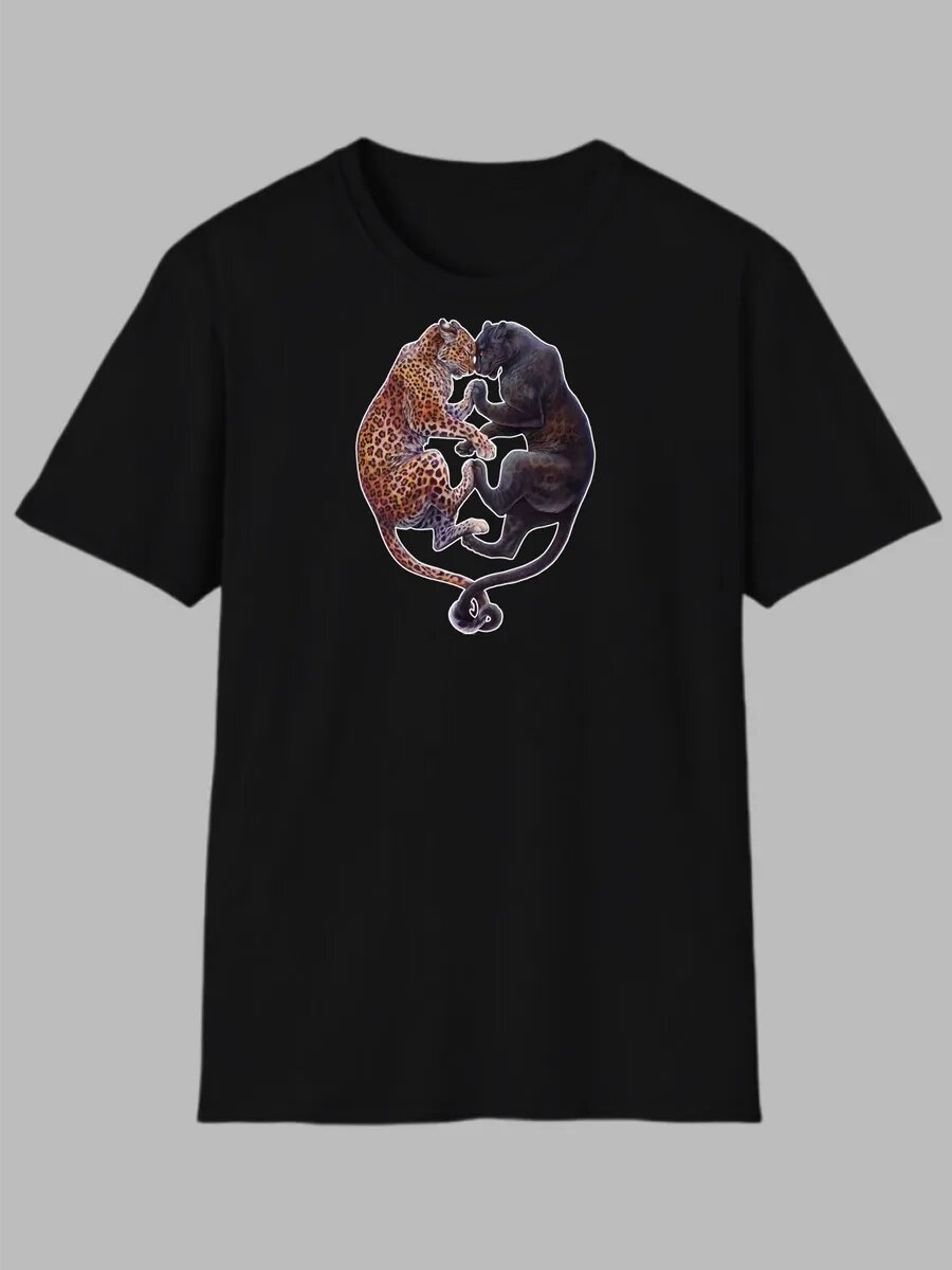 Футболка пантера ягуар