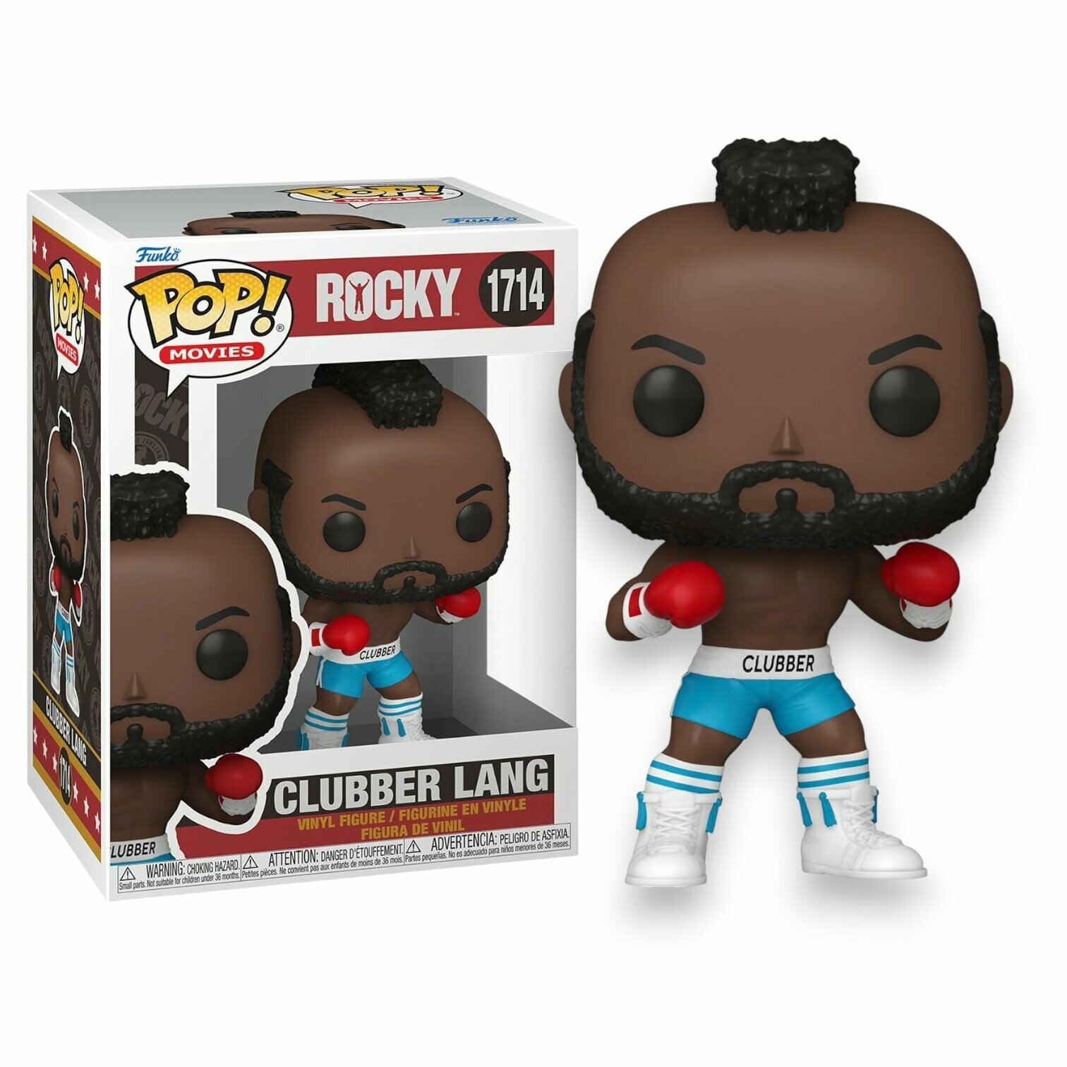 Фигурка Клаббер Лэнг "Рокки 3" от Funko Pop! 1714, коллекционная