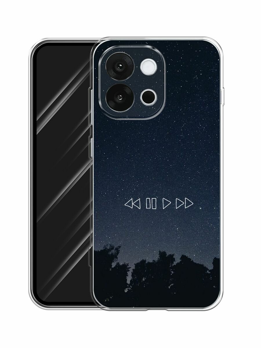 Чехол на OnePlus 13T / Ван Плас 13Т с принтом "Космическая музыка" — фото 1