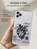 Чехол на Apple iPhone 11 Pro / Айфон 11 Про с принтом "Анатомическое сердце 2", ...