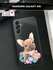 Чехол на Samsung Galaxy A15 / Самсунг А15 с принтом "Бульдог и сладости", прозра...