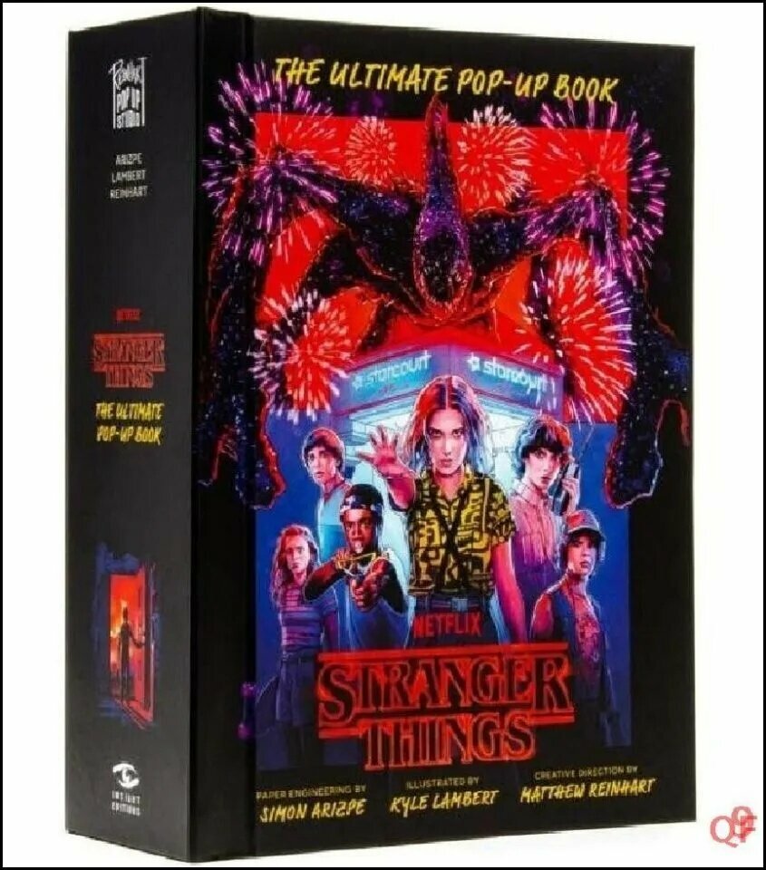 Stranger Things: The Ultimate Pop-Up Book // Очень странные дела Книга-панорама Стереокнига