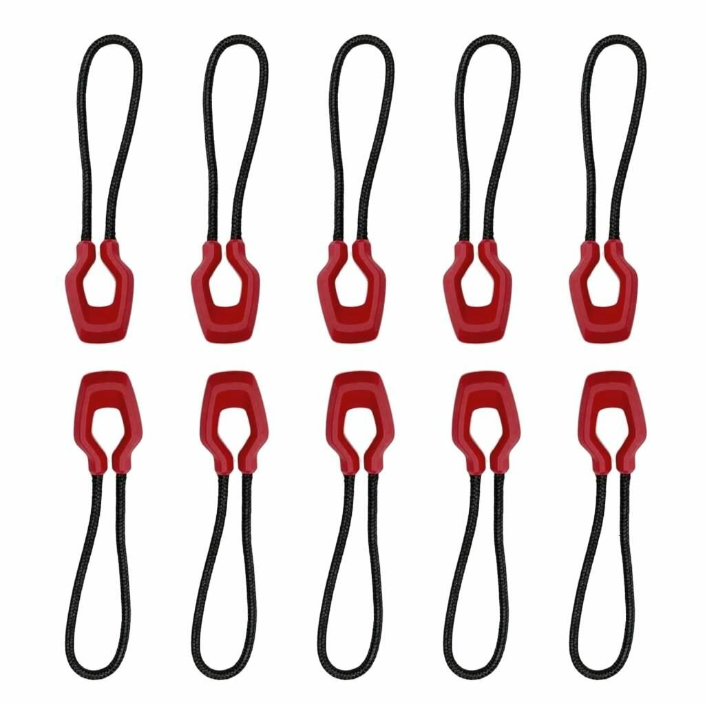 10 шт. прочные нейлоновые молнии с кольцами для палаток и рюкзаков