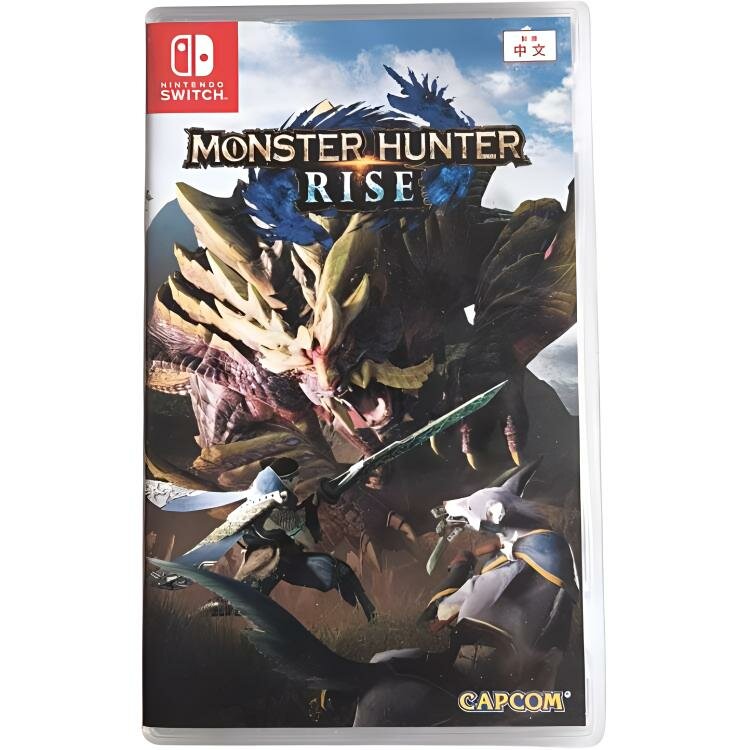 Картридж NINTENDO SWITCH Monster Hunter Rise, поддержка китайского языка, черный