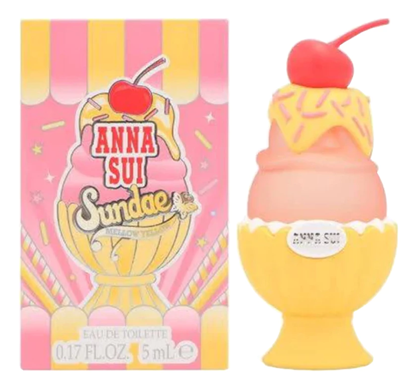 Anna Sui Sundae Mellow Yellow женская туалетная вода, 5 мл Миниатюра
