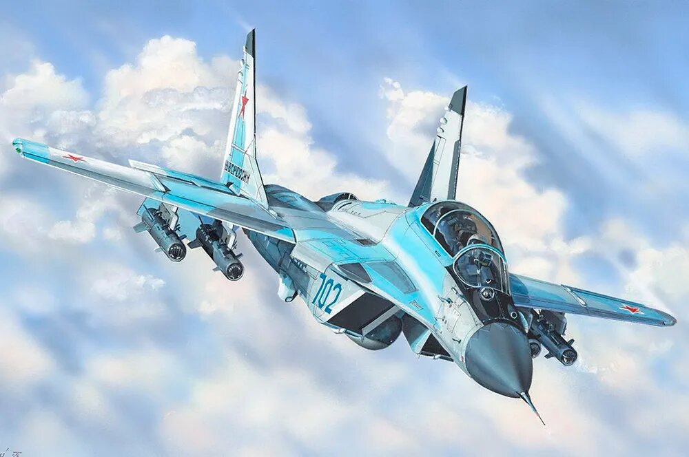 1/48 Российский истребитель МиГ-35 Сборочная модель для моделирования