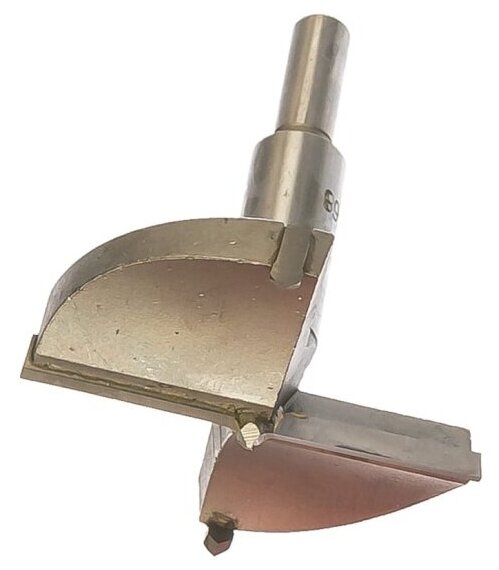 Сверло Форстнера Elitech 68мм твердосплавные пластины цилиндрический хвостовик