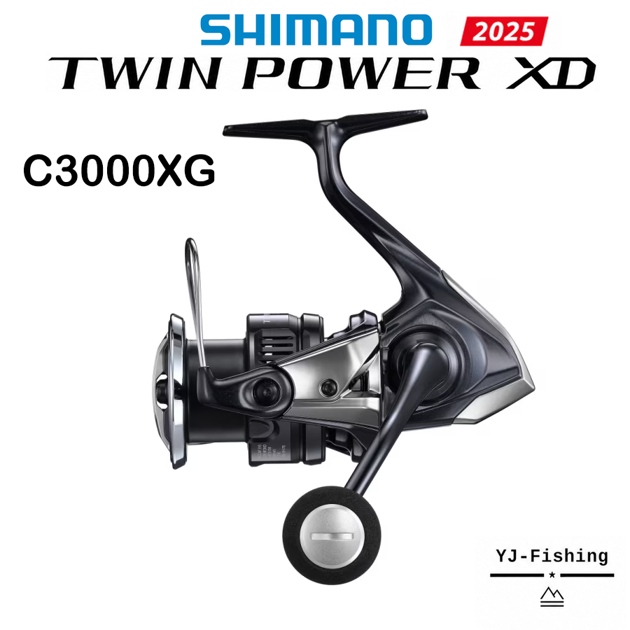 SHIMANO 2025 TWINPOWER XD C3000XG Спиннинговое катушка Подходит для Морская и пресной, Япония