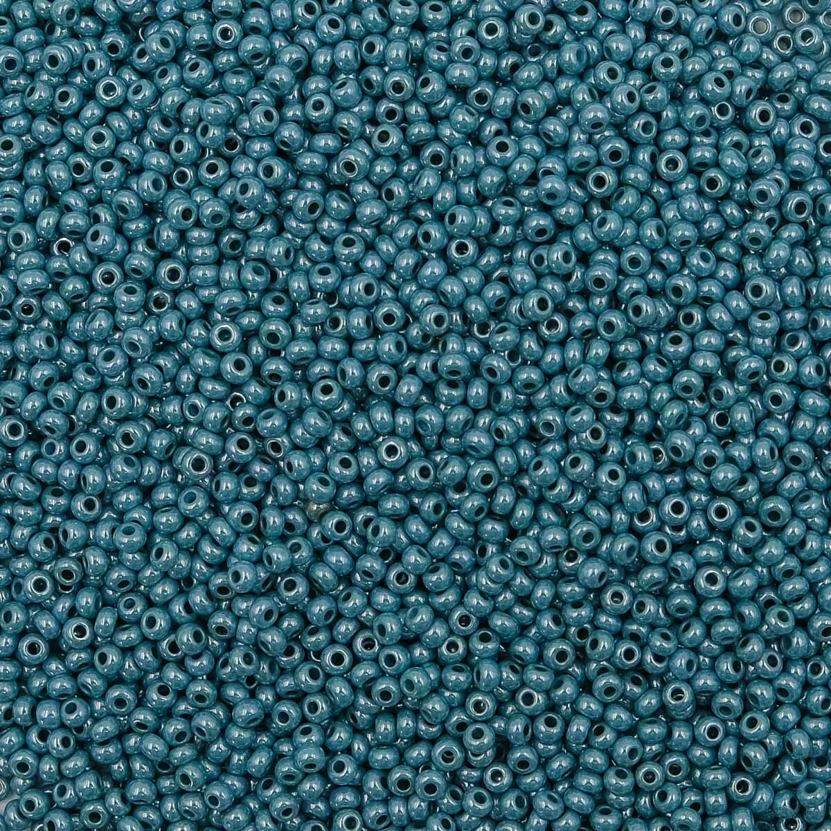 Бисер Preciosa 10/0 (2,3 мм), окрашенный с жемчужным покрытием, 50 г, цвет № 63025