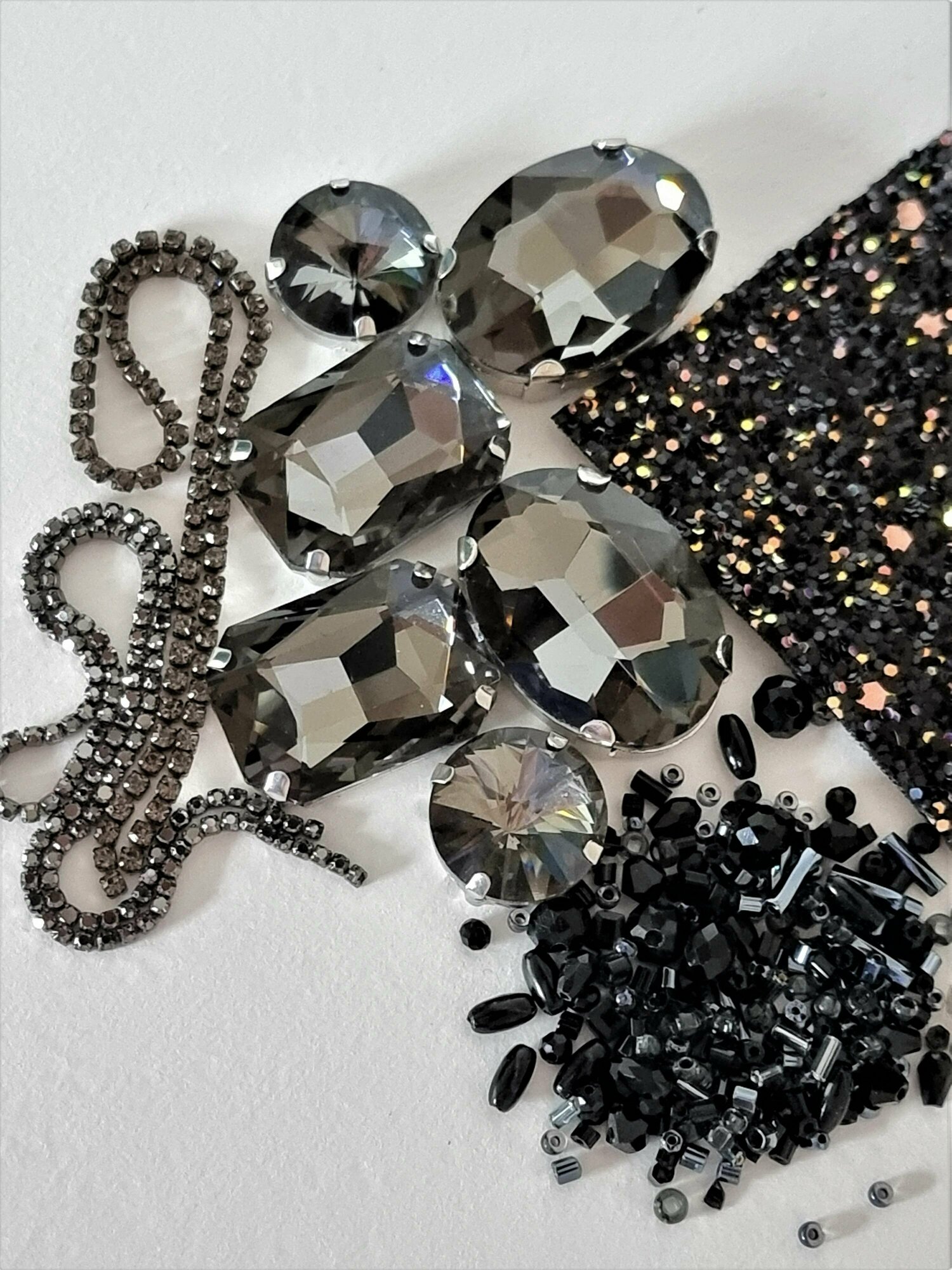 Крупные стразы №2. Diamond-1. 10шт.